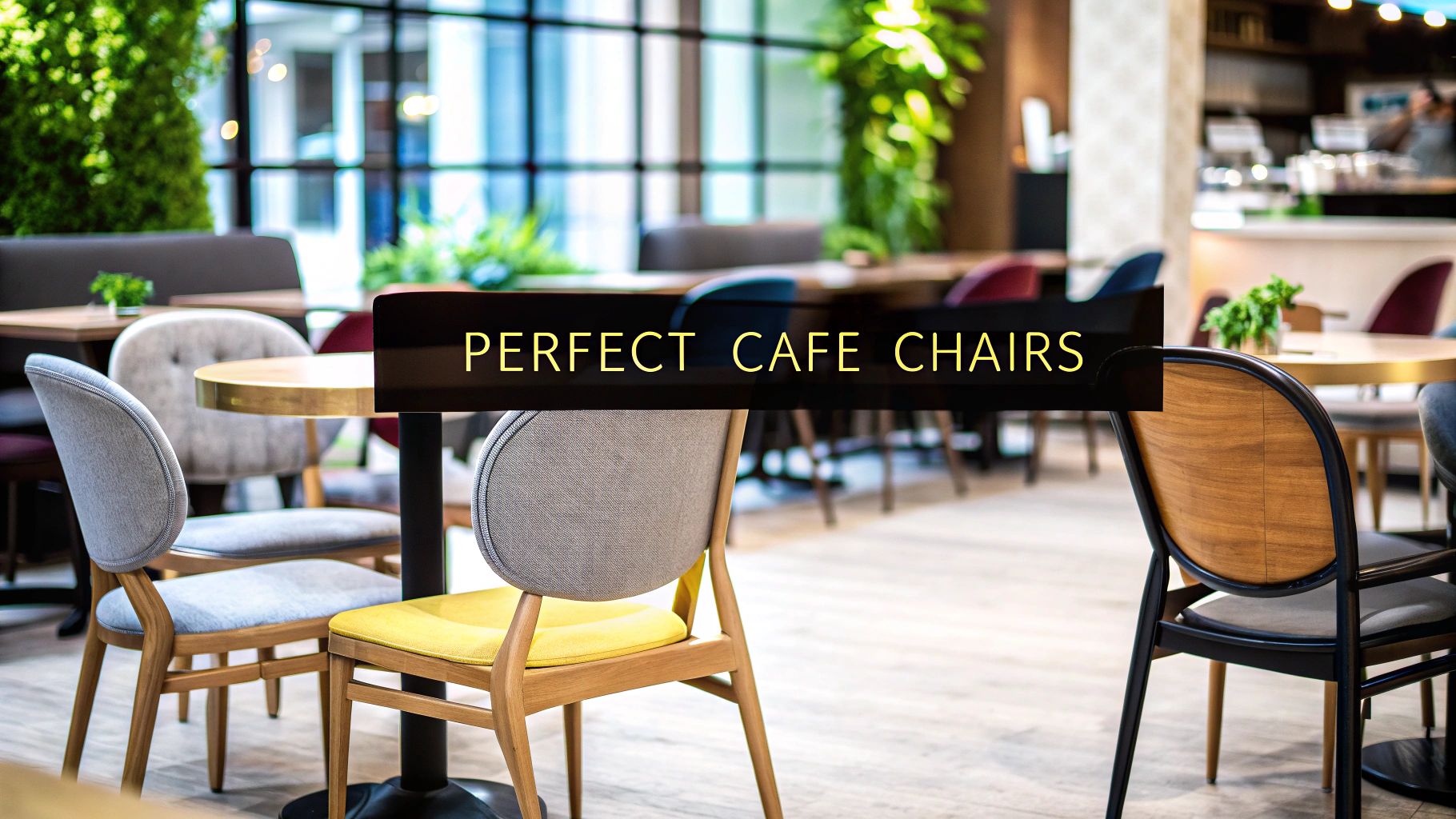 Chairs for Cafe: How to Choose the Perfect Seating