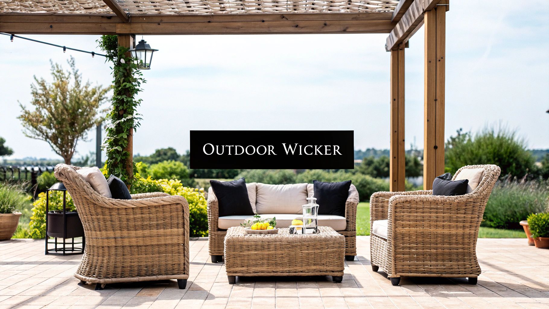 A Guide to Wicker Furniture Outdoor Settings