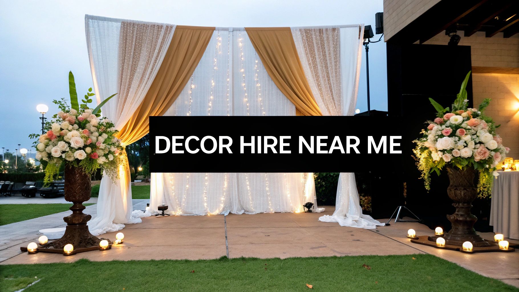 Find Event Decor Hire Near Me Your Guide to Local Suppliers