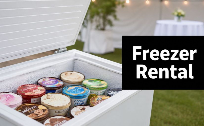 Rent a Freezer for Ice Cream in Cape Town: Event Guide 2026